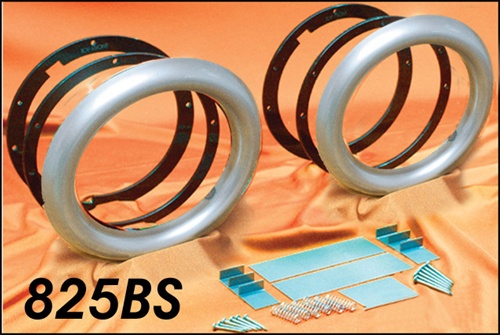 Frenched Headlamp Kit, 8-1/4in, 1930's Cars, Use with 7in Sealed Beam ...