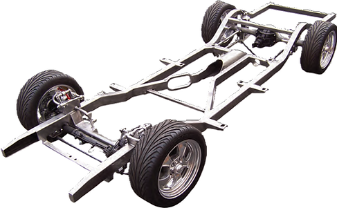 1955-1957 Tri-Five Chevrolet Complete Rolling Chassis