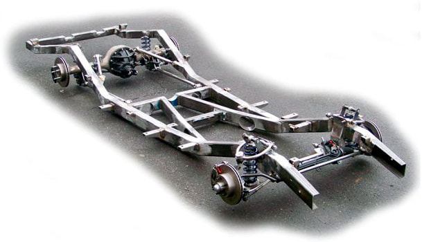 1955-1957 Thunderbird Complete Rolling Chassis