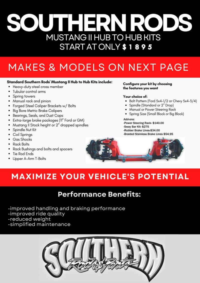 Hot Rod and Street Rod Parts and AC - Southern Rods & Parts