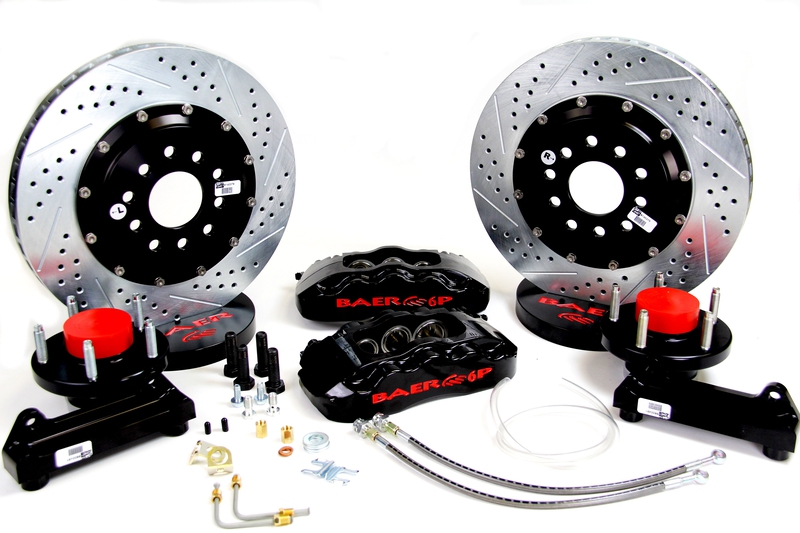 Baer Brakes 14" Pro+ Front Brake Kit - Black Fits 1960-64 Lincoln ...
