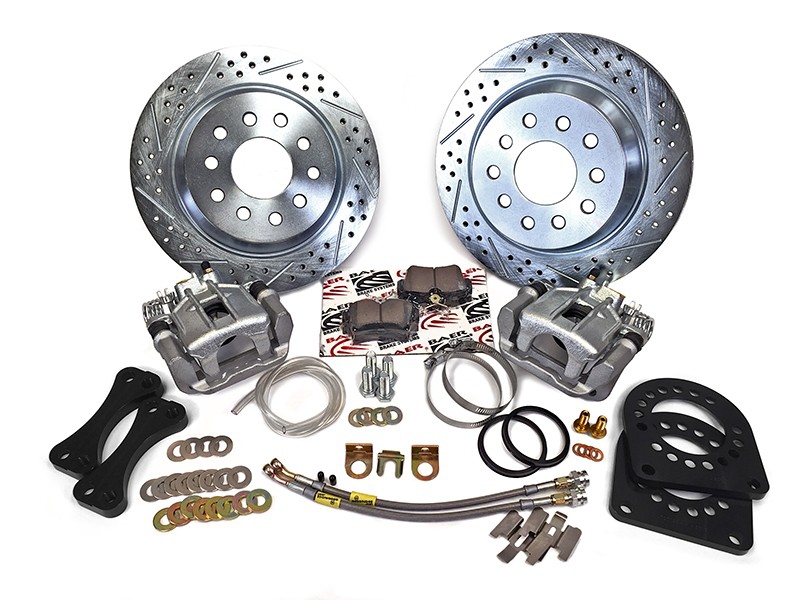 Baer Brakes 11.65" IronSport Rear Brake Kit Fits Ford 8.8" C-Clip Rear ...