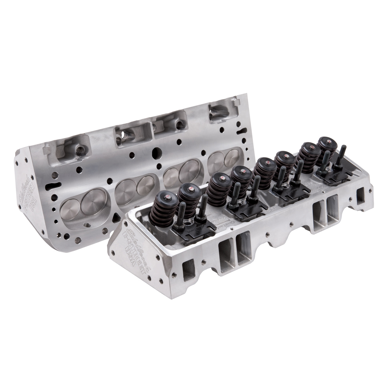 Small-Block Chevy E-Street Cylinder Head 70cc Pair