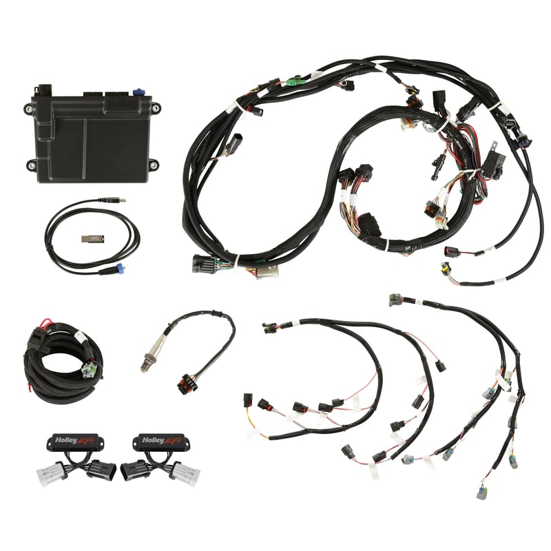 Ford Coyote Ti-VCT Capable HP EFI Kit, Bosch O2 HP EFI ECU with Power ...
