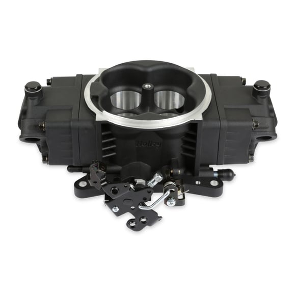 Holley EFI Terminator X Stealth 4150 Air Valve - Black 4150 Flange ...