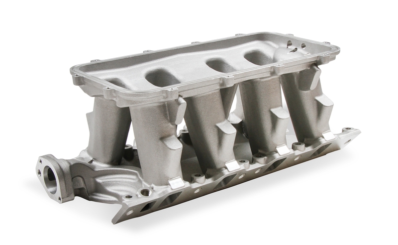8.2" SBF Ford Hi-Ram Carbureted Manifold Base 8.2" SBF Ford Hi-Ram ...