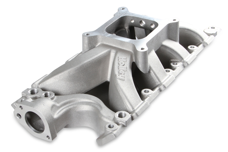 HOLLEY 4150 SINGLE PLANE CARBURETED INTAKE MANIFOLD Carbureted Single ...