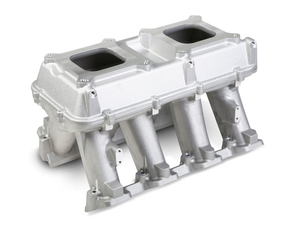 Holley Hi-Ram Intake - GM LS3/L92 Carbureted Hi-Ram Intake, 2 x 4150 ...