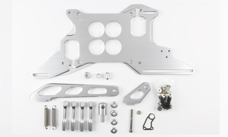 1010157 4150 Series Carburetor 4 Hole ( 1.75" ) Plenum Push/Pull ...