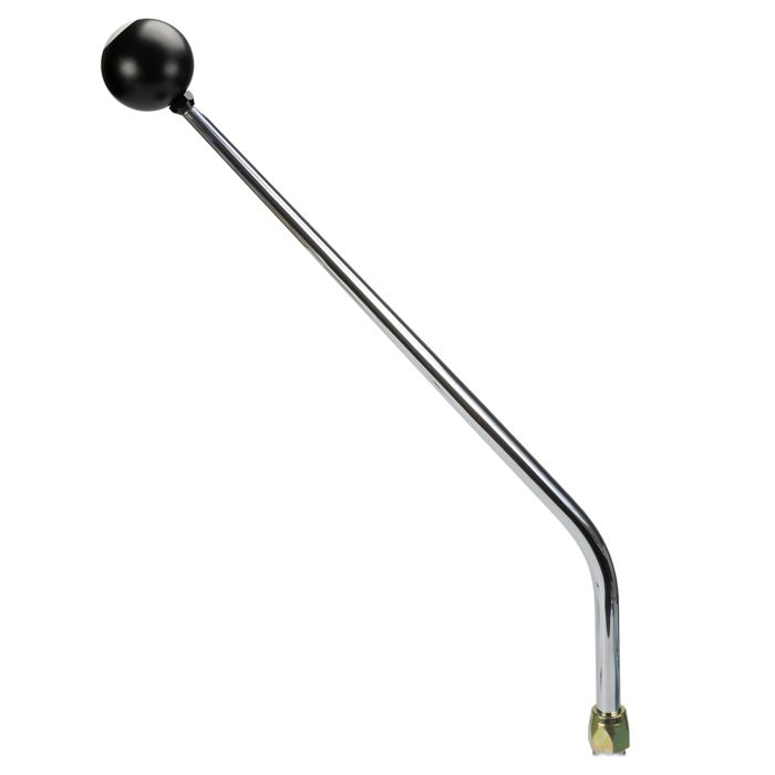 CM Shifter GM Powerglide Chrome 23" Single Bend Lever 8-Ball Knob