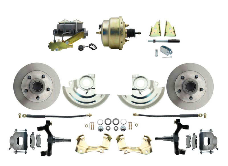 1964-1972 GM A Body 2 Inch Drop Front Disc Brake Booster & Wheel ...